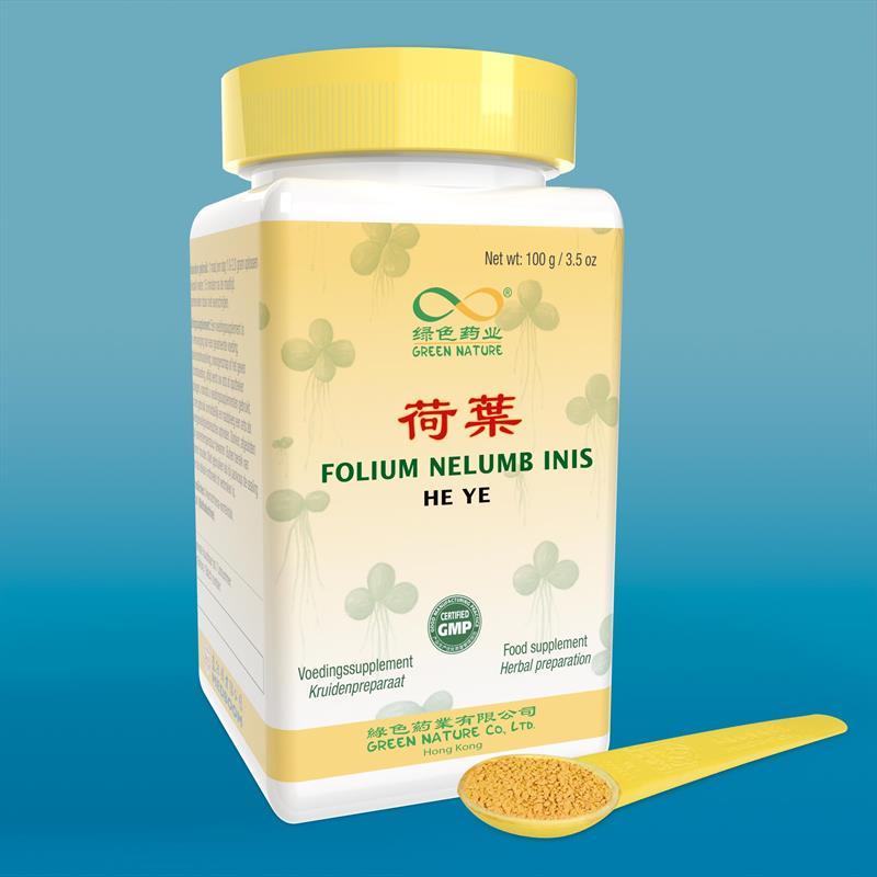 Shenzhou TCM Shop : HeYe Granules Folium Nelumbinis (100g)